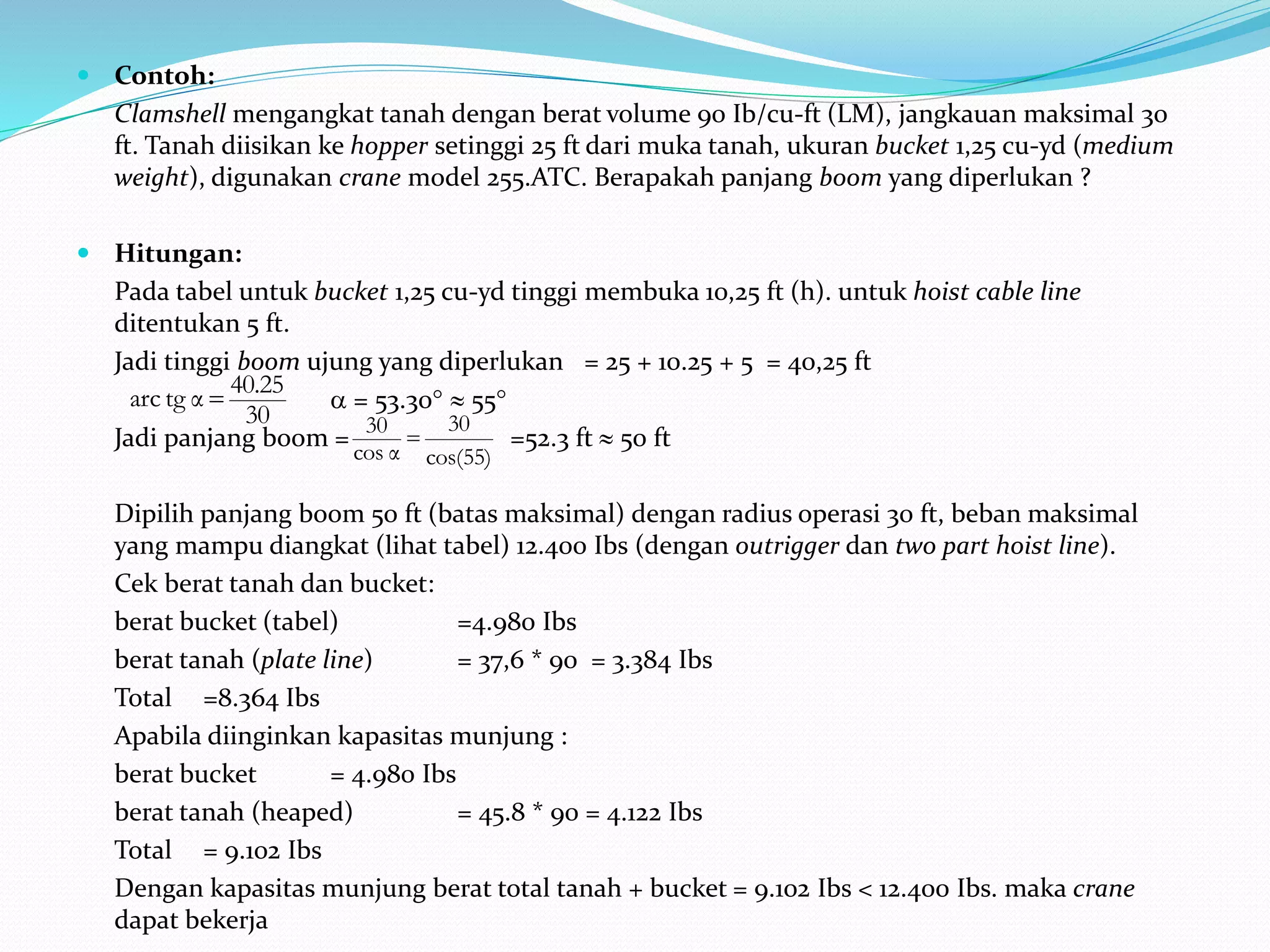 metode konstruksitugas 1 Clamshell | PPTX