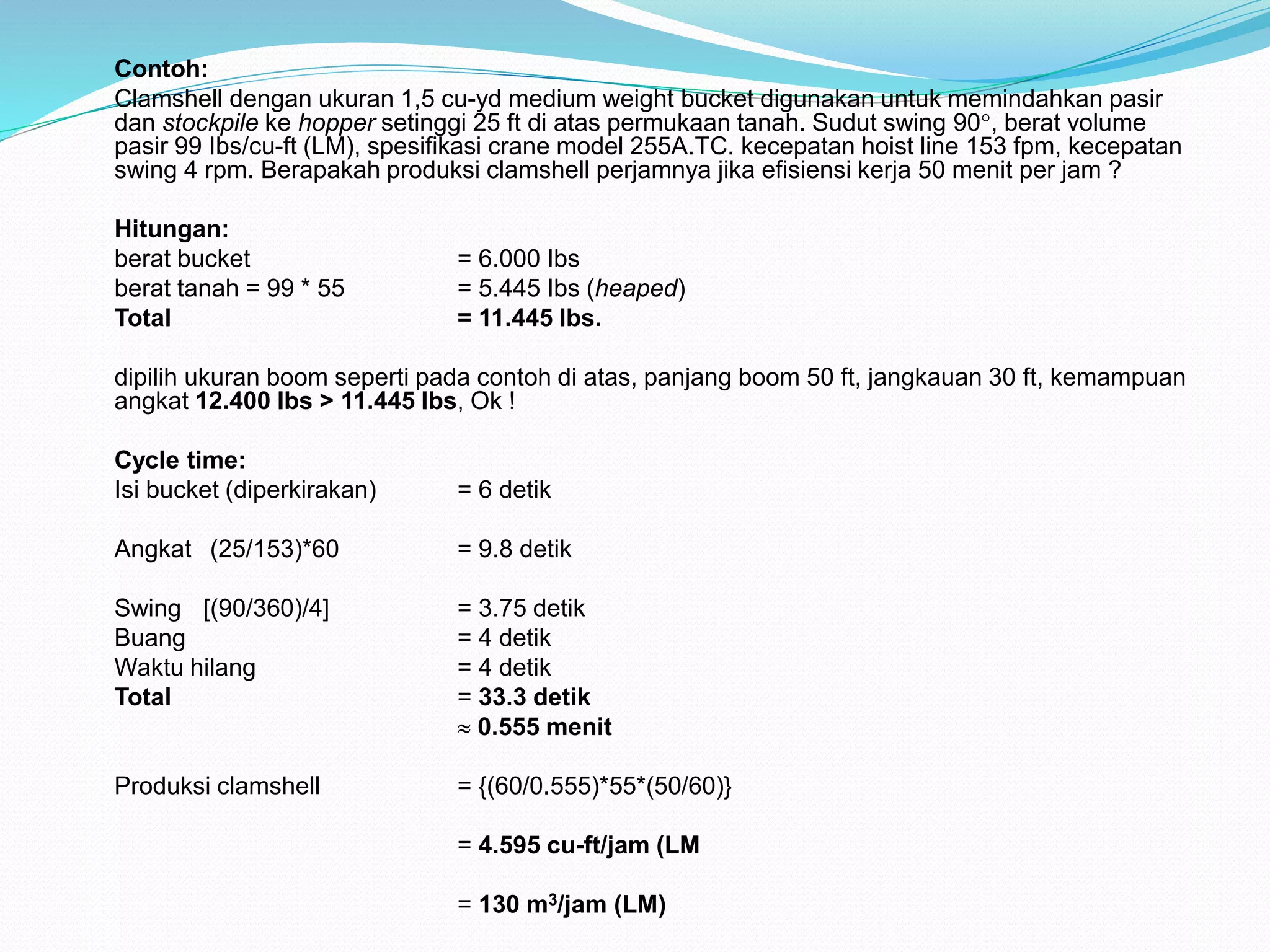 metode konstruksitugas 1 Clamshell | PPTX