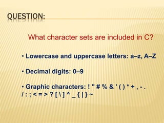 C language | PPTX