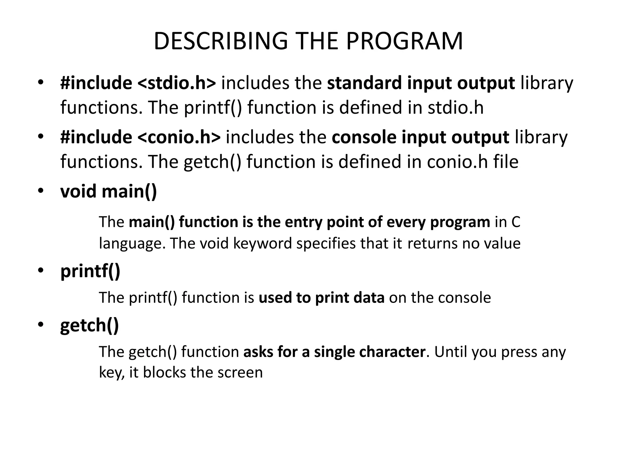 Introduction To C Programming Ppt