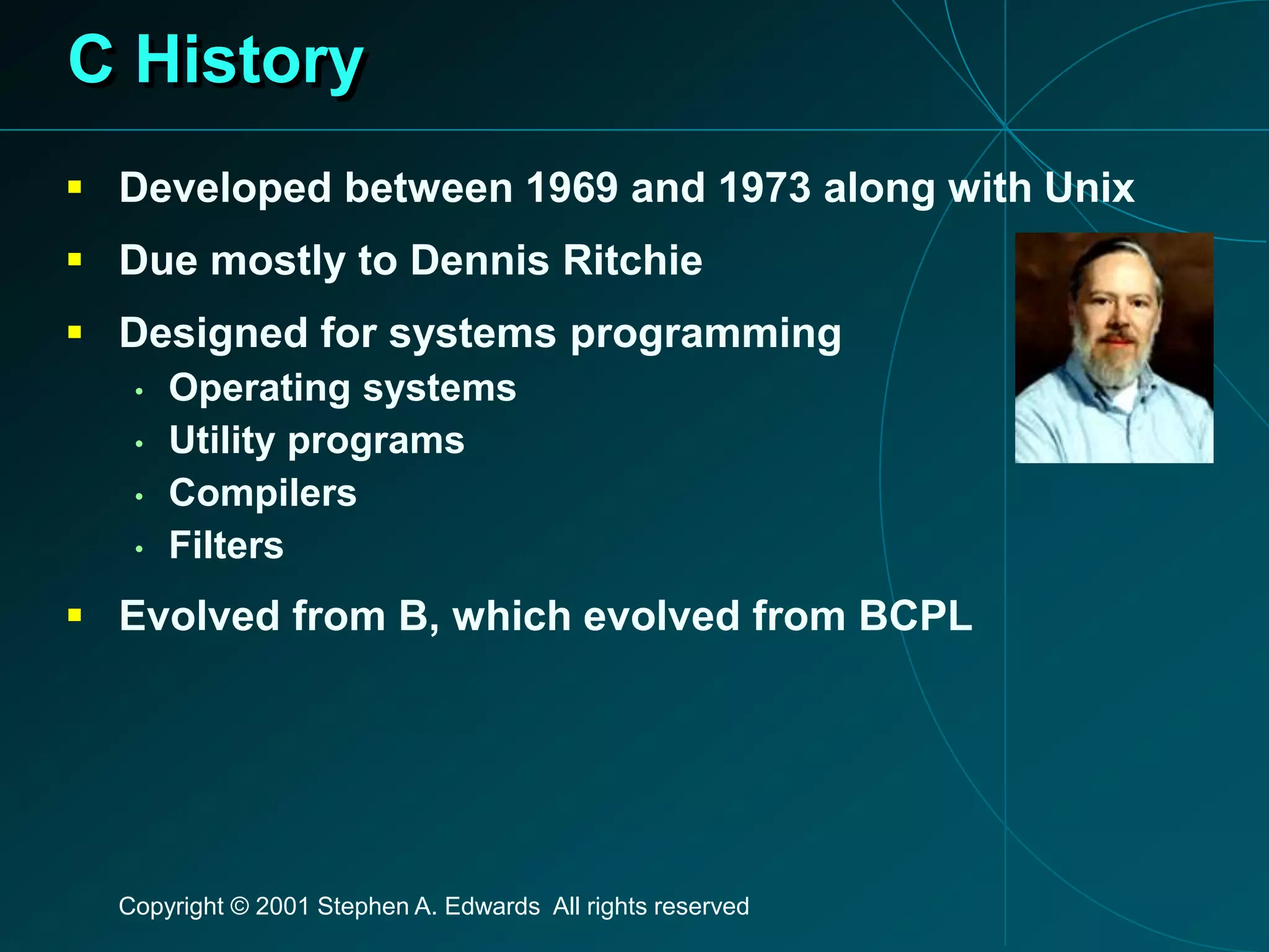 C Programming Language Ppt
