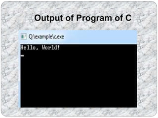 C language | PPTX