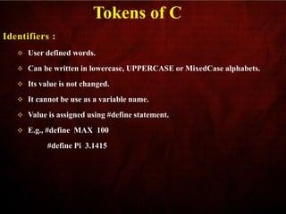 C language basics | PPT