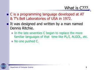 C language | PPTX