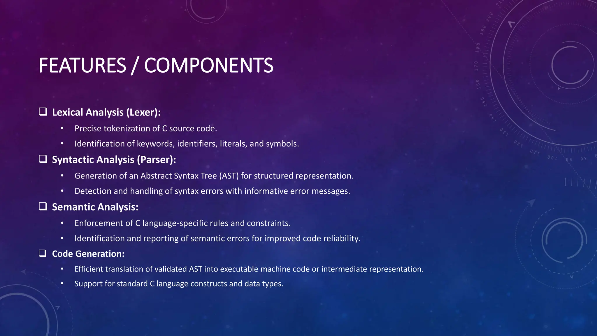 C Language Compiler In Python C Language Compiler Using Python Ppt