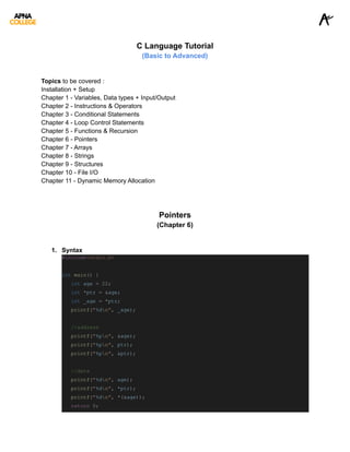C language concept with code apna college.pdf
