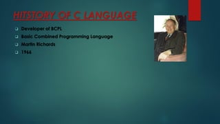 C language history | PPT