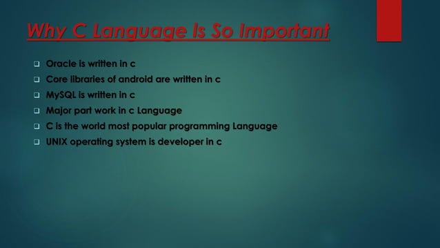 C language history | PPT