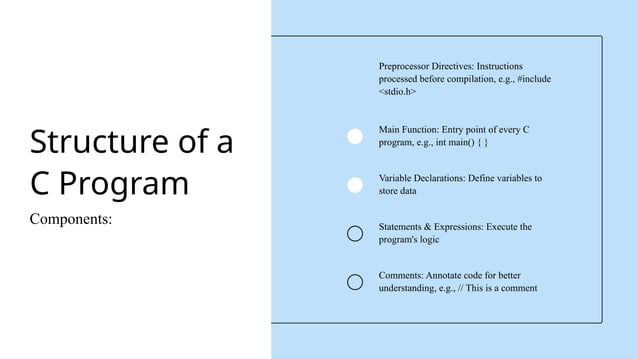 C Language Introduction - Presentation pptx | PPT