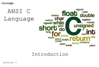 C language lect_09_introduction | PPT