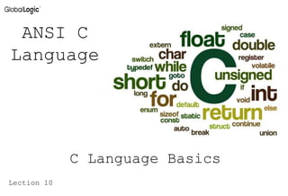 C language lect_10_basics | PPT