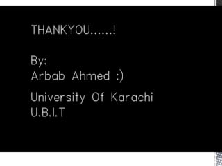 C language mini project By Arbab Ahmed | PPTX