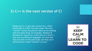 C language myths & secrets | PPTX | Programming Languages | Computing