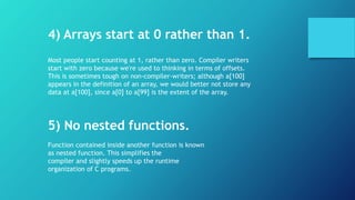 C language myths & secrets | PPTX | Programming Languages | Computing