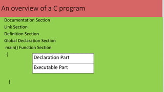 C language part 1 | PPT