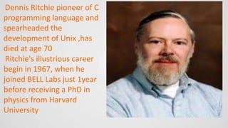 C language part 1 | PPT