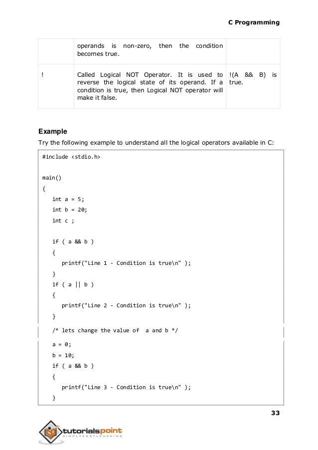C language programming (description in simple words)