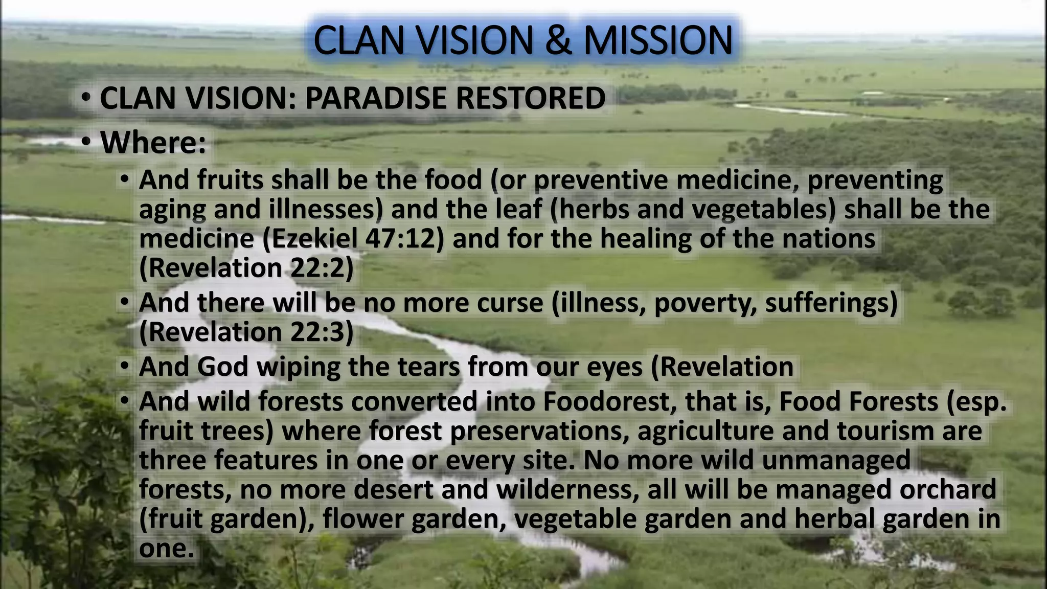 Clan Vision, Mission, Objectives and Strategies | PPTX