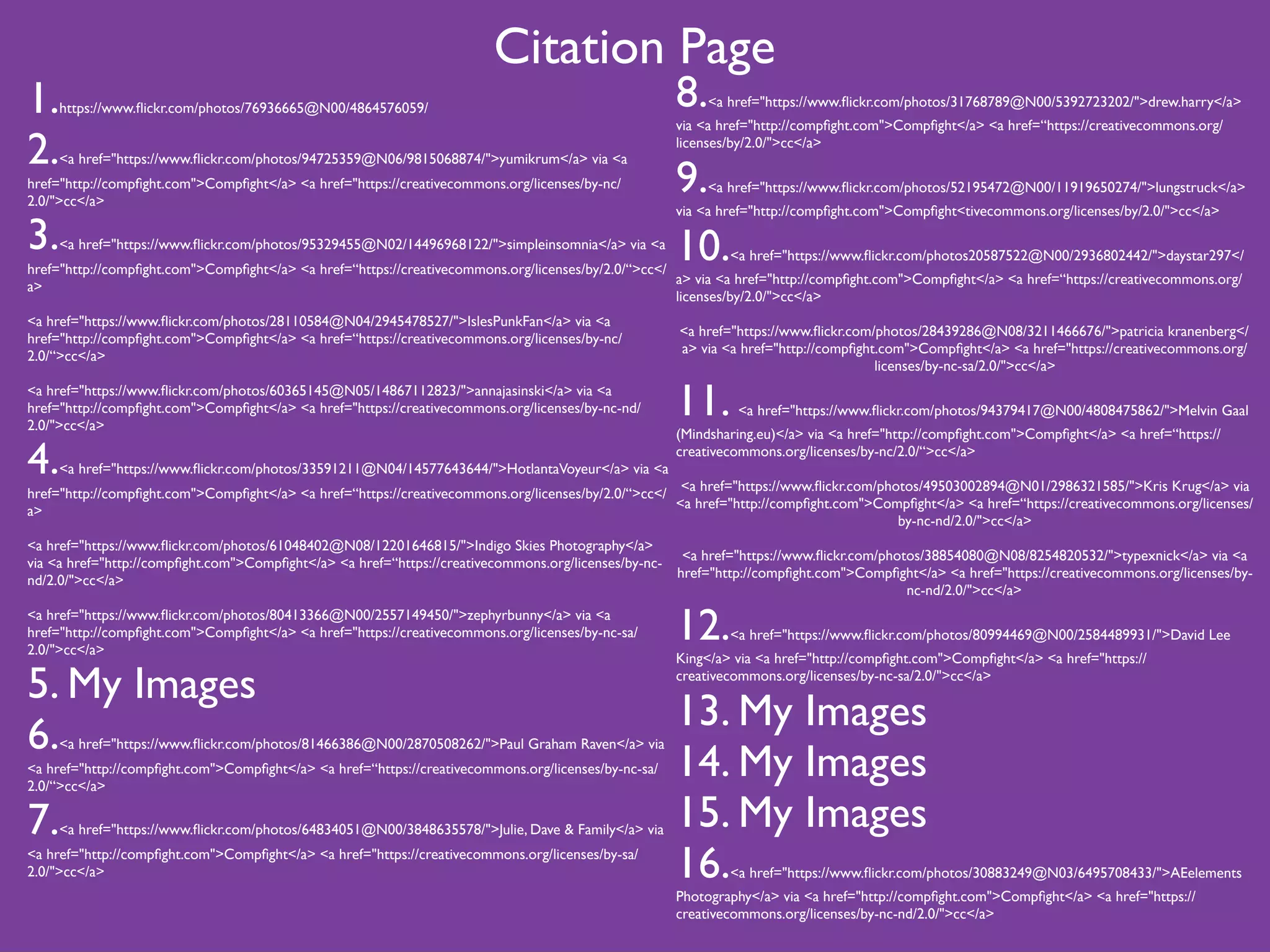 Daniel Clapper Visual Draft | PPT