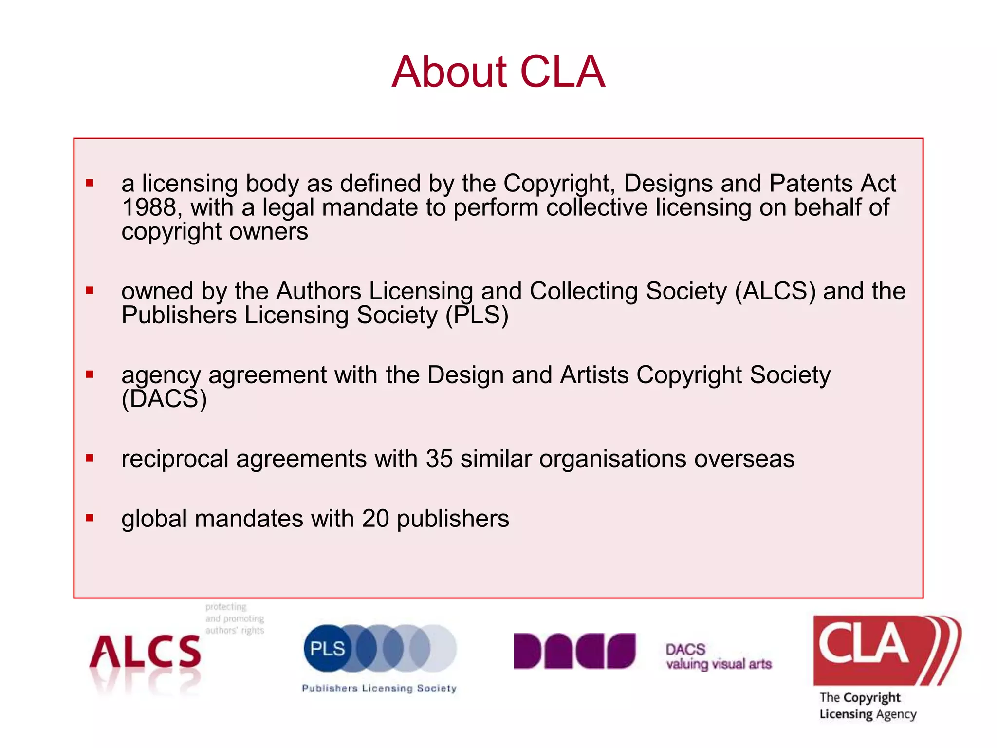 Cla presentation talis open day - march 14 | PPTX