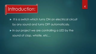 Clap switch | PPTX