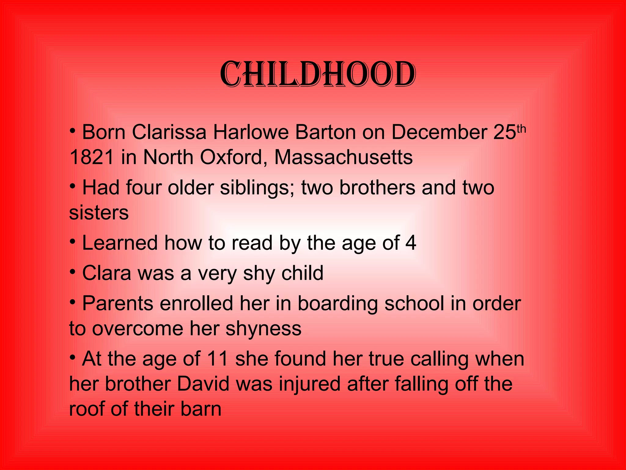 Clara Barton | PPT