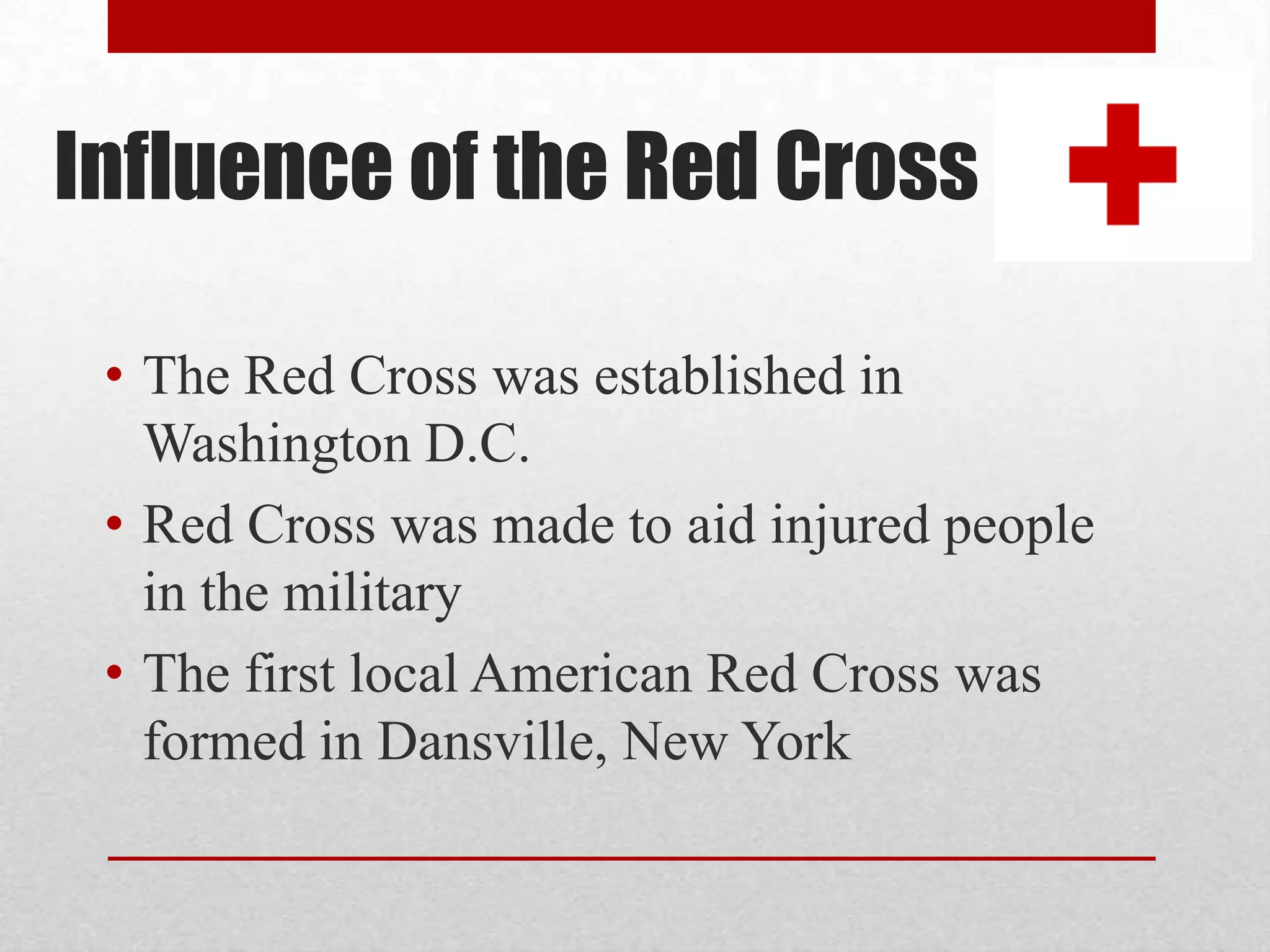 Clara Barton's Red Cross | PPT