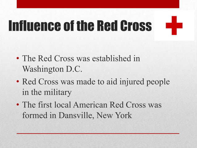 Clara Barton's Red Cross | PPT