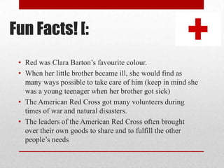 Clara Barton's Red Cross | PPTX