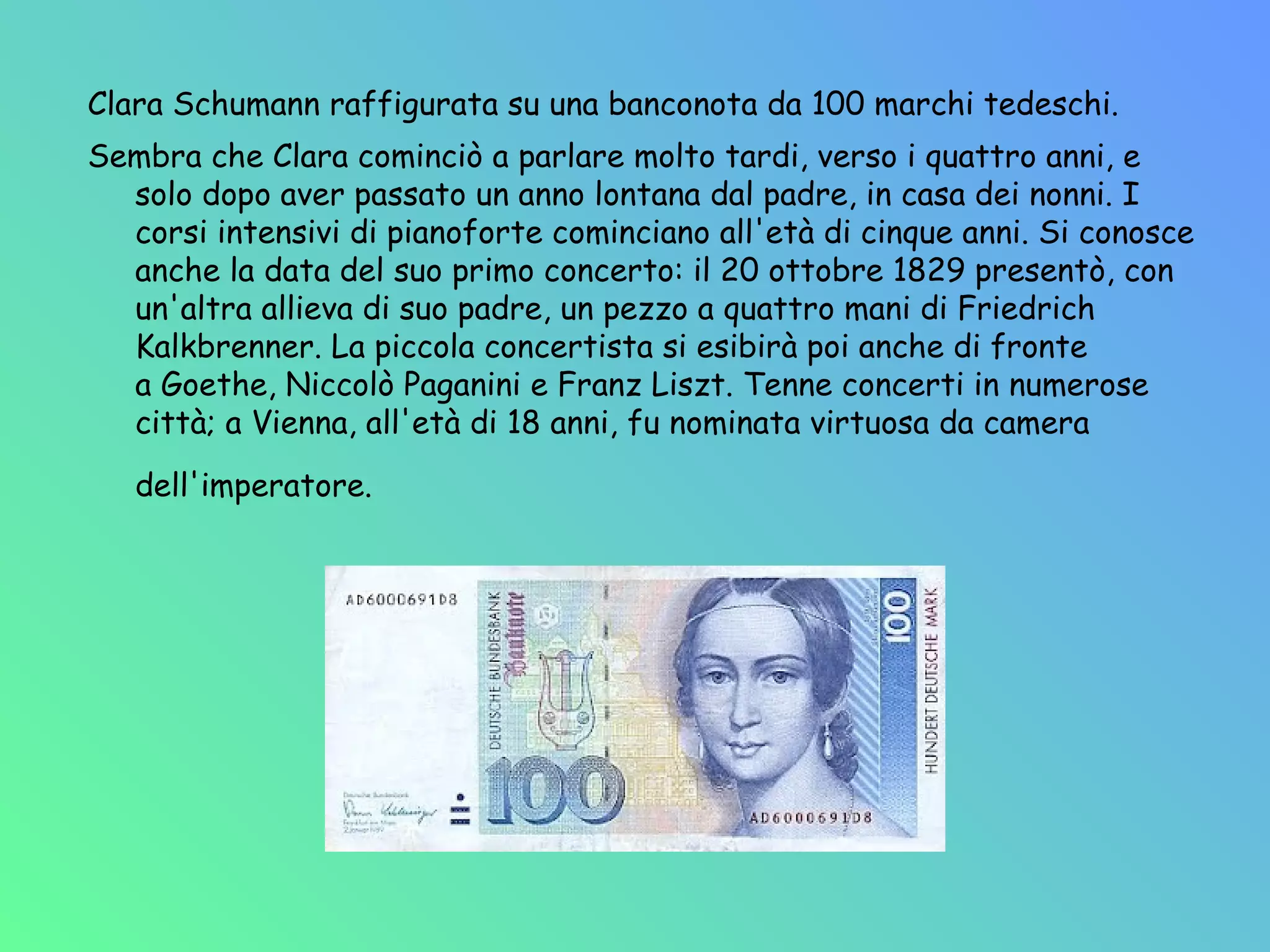 Clara josephine wieck schumann_elisa | PPT | Classical Music | Music