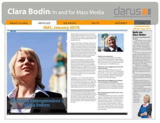 Clara Bodin in Mass Media | PDF | Public Radio | Talk Radio
