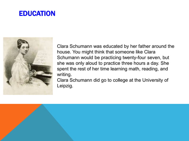 Clara schumann | PPTX | Classical Music | Music