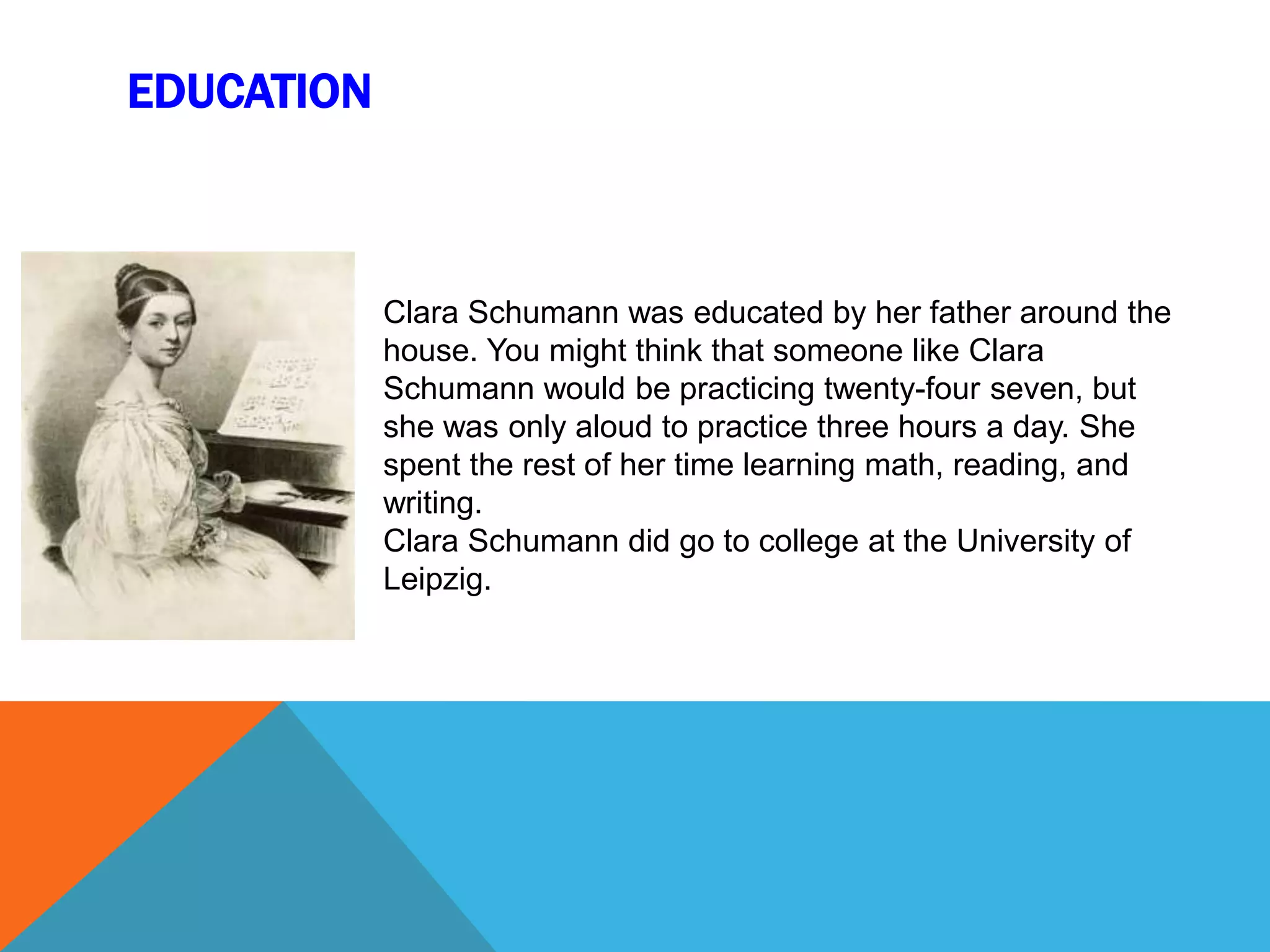 Clara Schumann by KM | PPTX