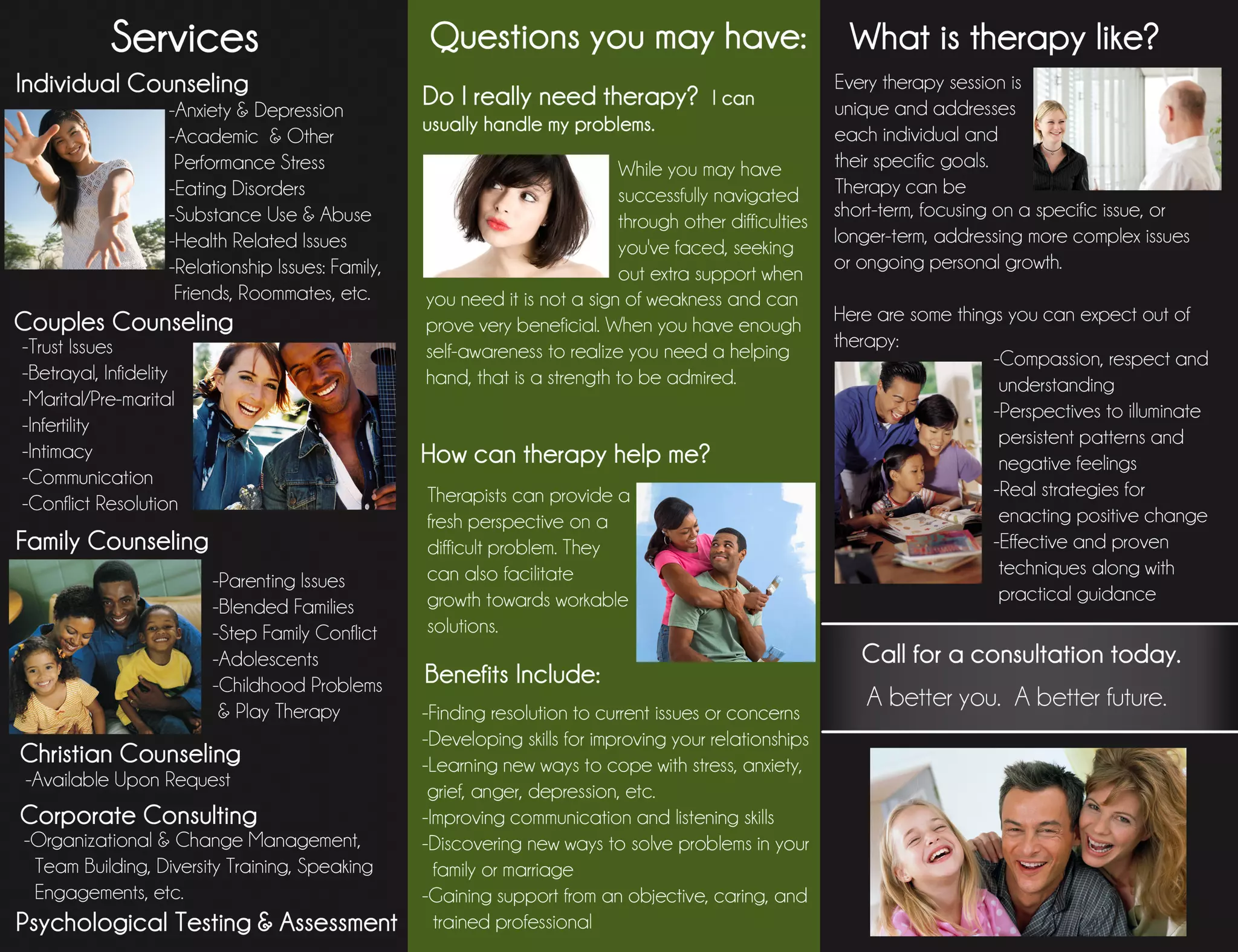 Claremont Counseling Brochure | PDF