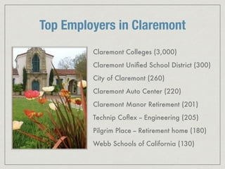 Claremont presentation | PPT