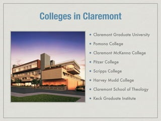 Claremont presentation | PPT
