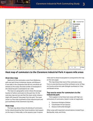 Claremore Industrial Park Commuting Study | PDF