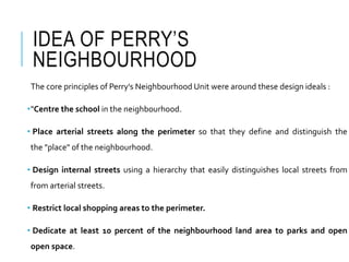 Clarence perry | PPTX