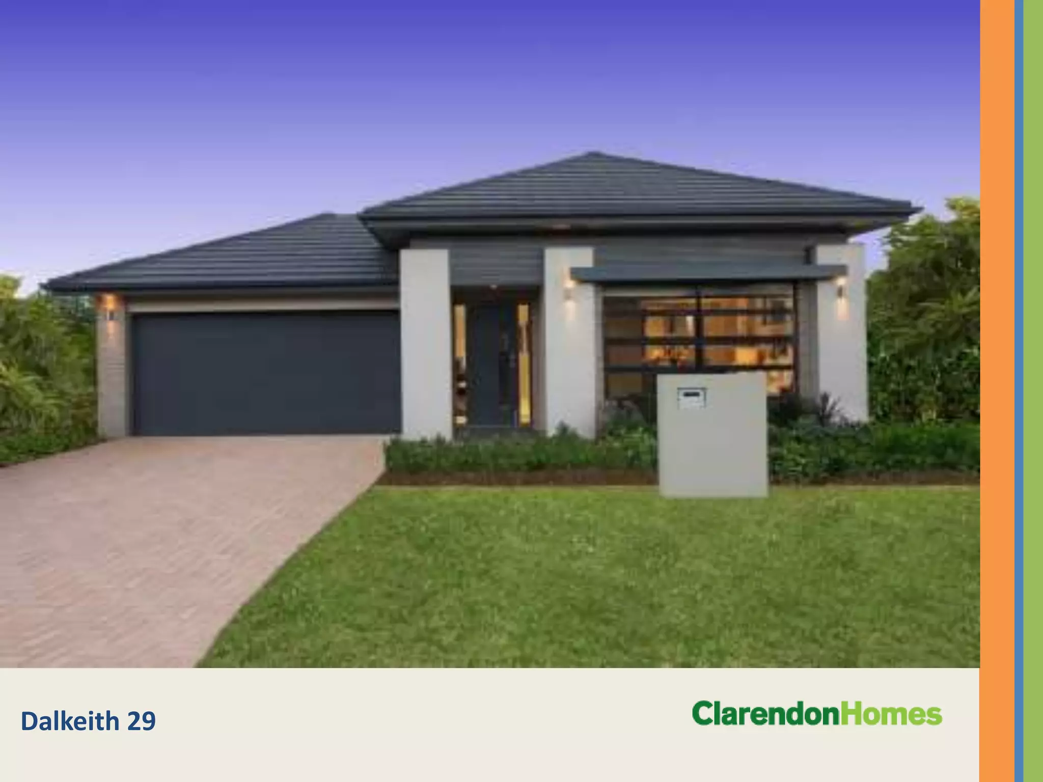 Clarendon Homes - Single Storey Designs | PPTX