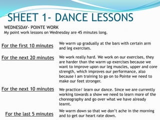 Example Tap Dance Controlled Assessment | PPTX