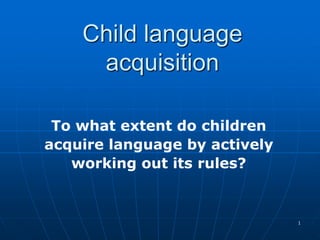 Cla revision ppt | PPTX