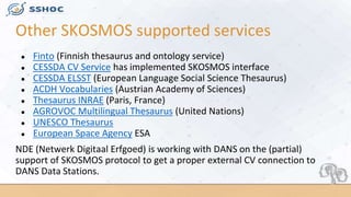 Clariah Tech Day: Controlled Vocabularies and Ontologies in Dataverse | PPT