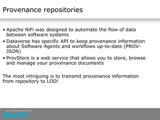 Provenance state-of-art | PPTX