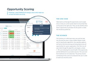 Clari's AI Applications for Sales | PPT