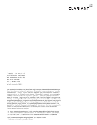 Clariant brochure high throughput experimentation 2020 en 2020 en | PDF