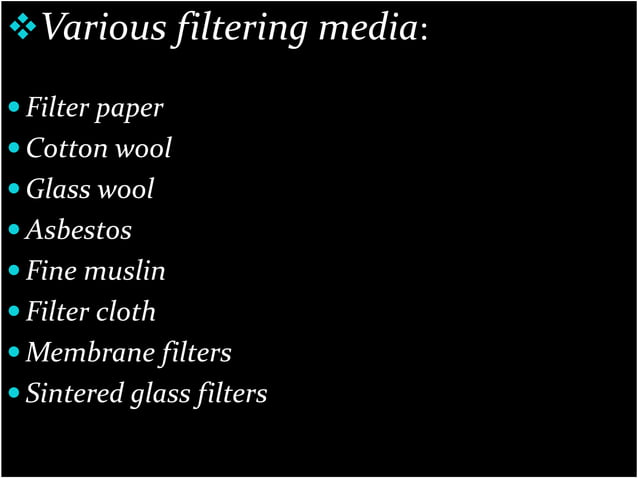 Clarificatin and filtration | PPT