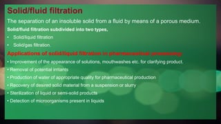 Clarification & Filtration | PPT