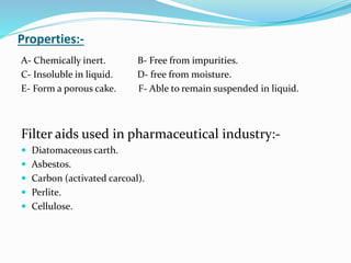 Clarification and filtration | PPTX