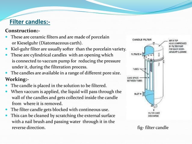Clarification and filtration | PPTX | Chemistry | Science