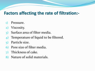 Clarification and filtration | PPTX